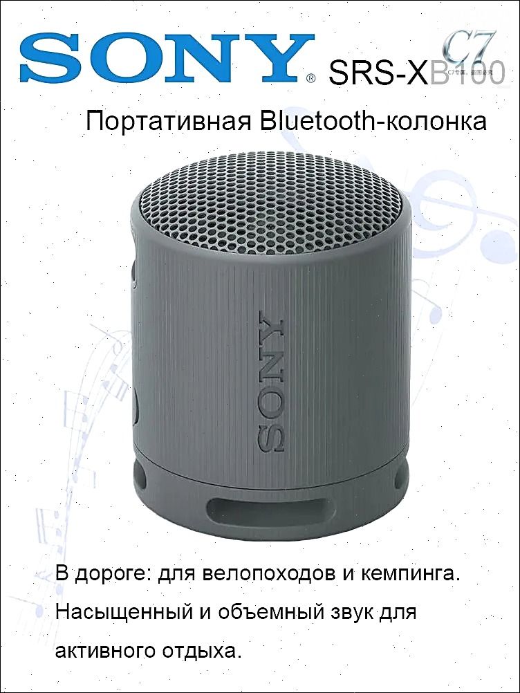 Беспроводной динамик Bluetooth SONY SRS XB100, Артикул: 5758058597