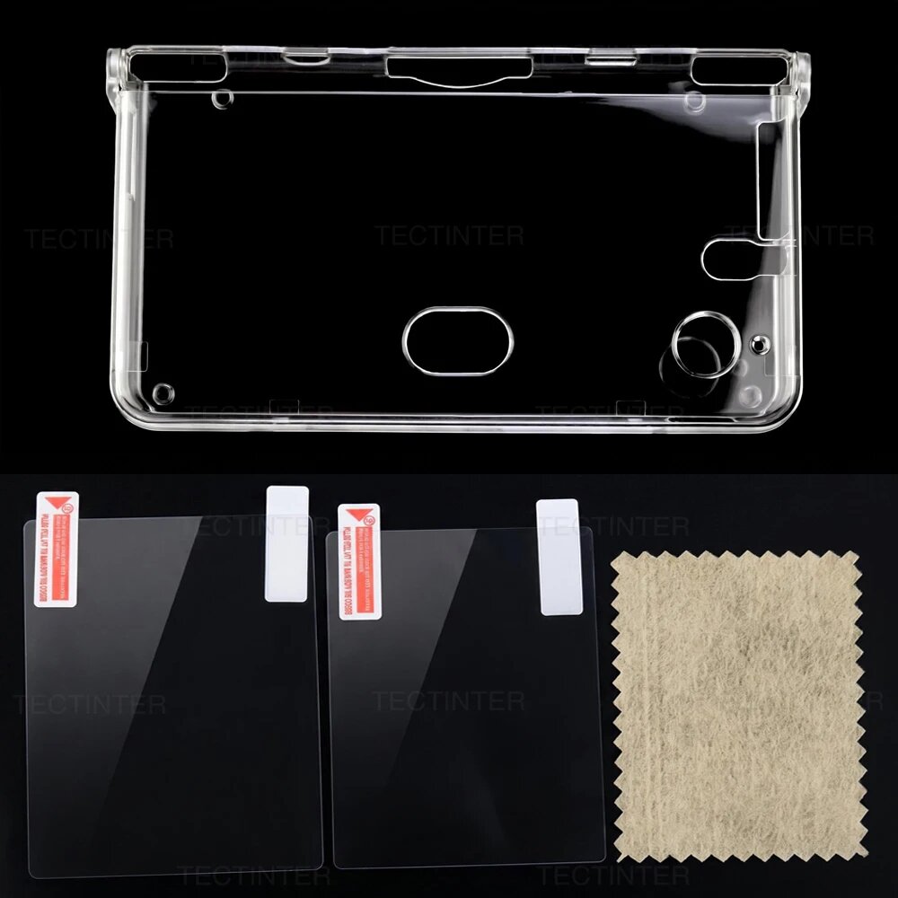 Прозрачный чехол TECTINTER для Nintendo DSI XL LL