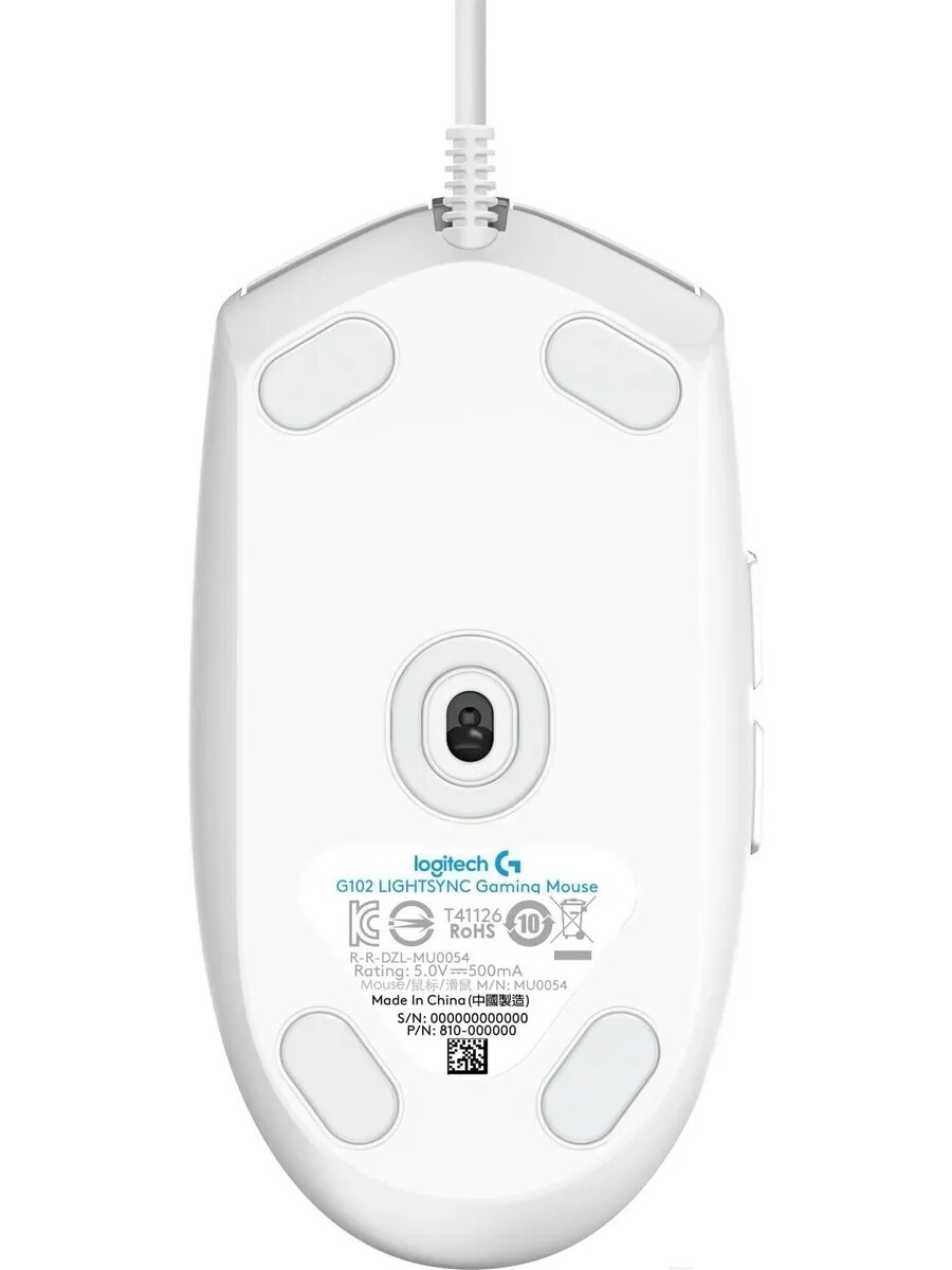 Мышь G102 LightSync White — фото 1