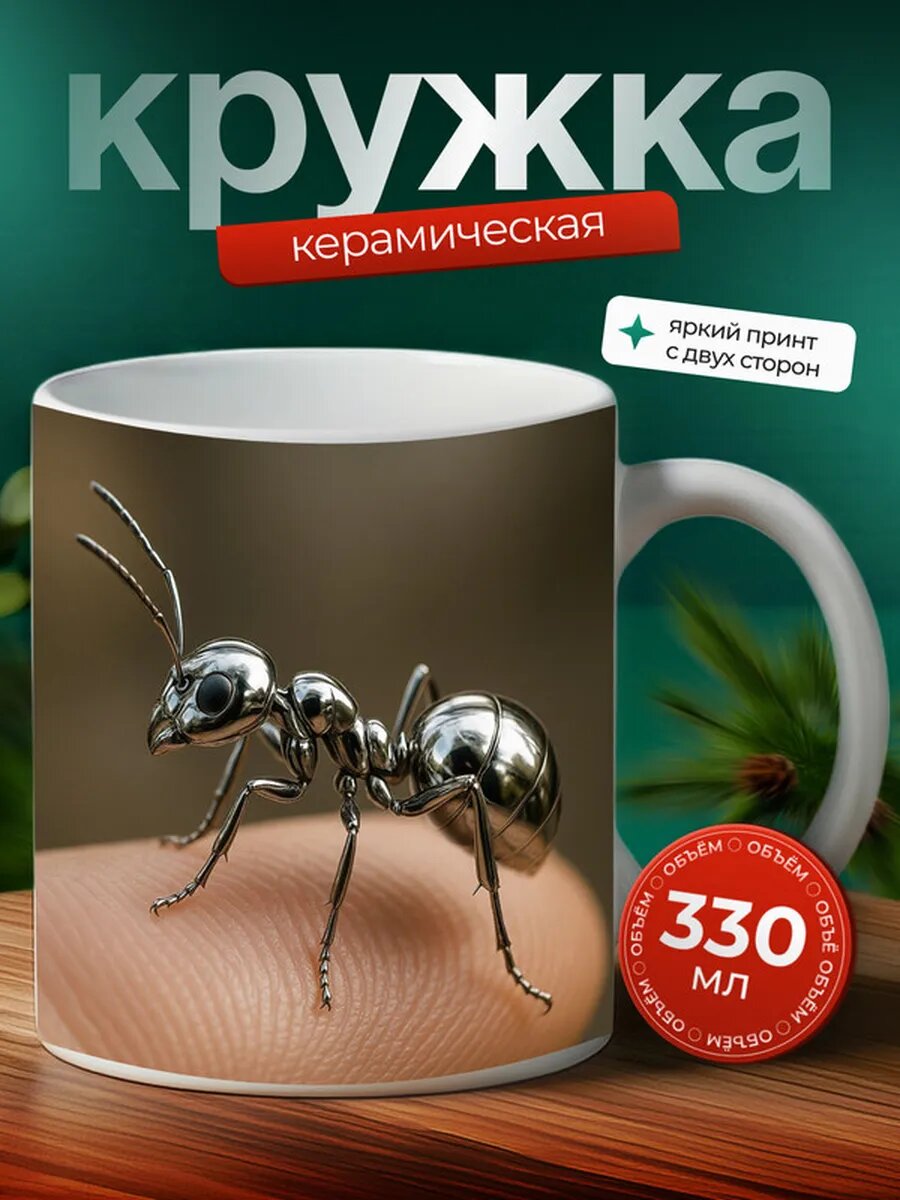 Кружка Муравей насекомое 9,