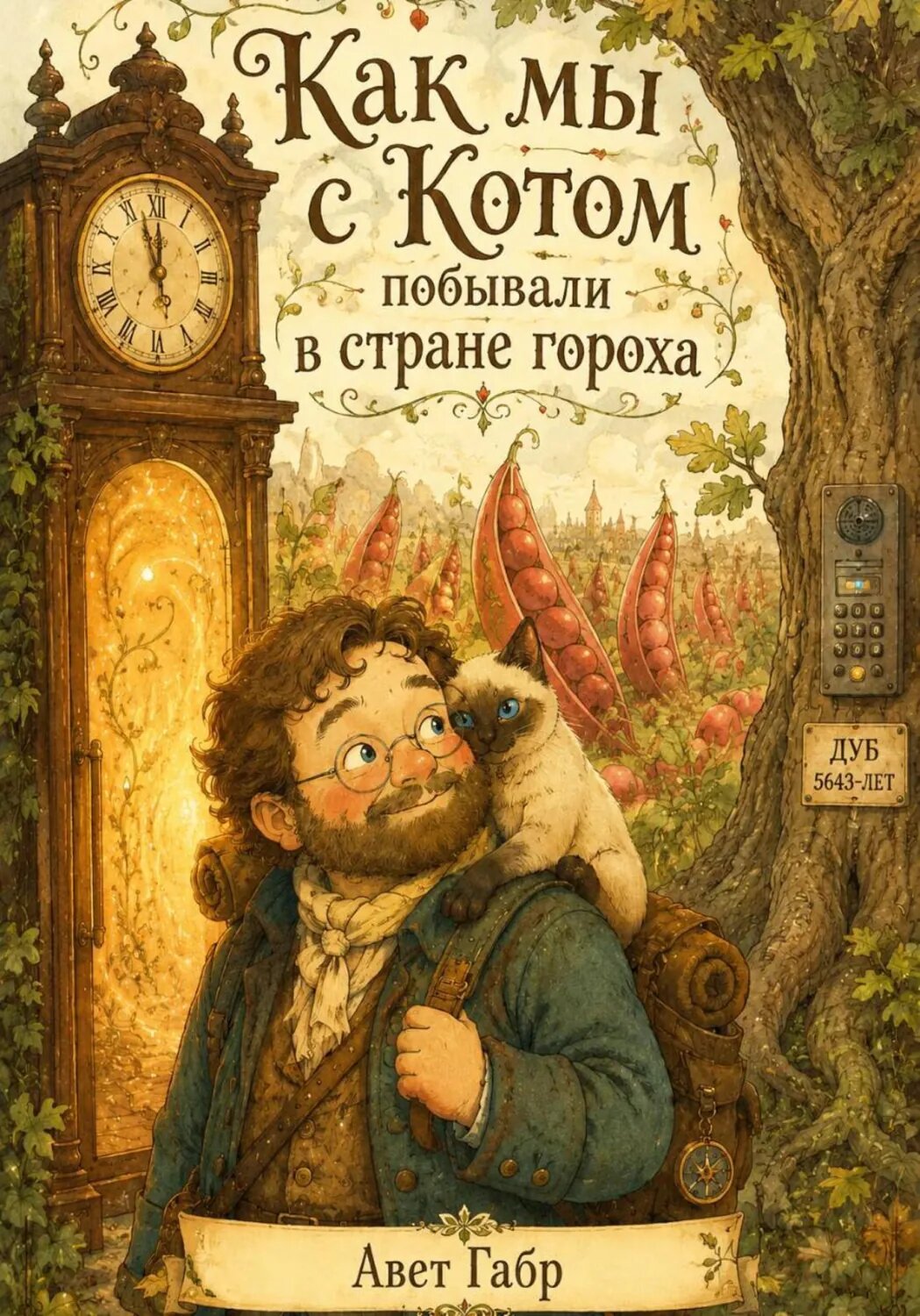 Как мы с Котом побывали в стране гороха [Цифровая книга]
