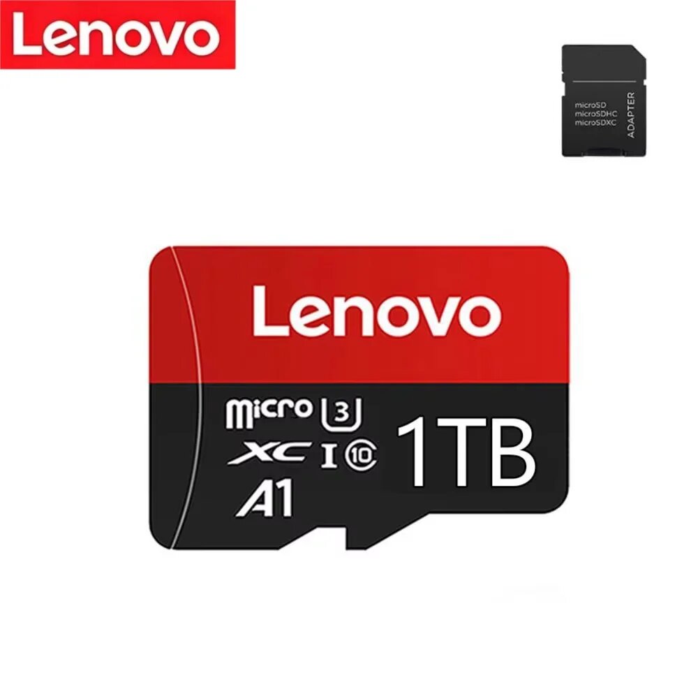 Карта памяти Lenovo Micro SD Class 10 1 ТБ 512 ГБ 256 ГБ 128 ГБ