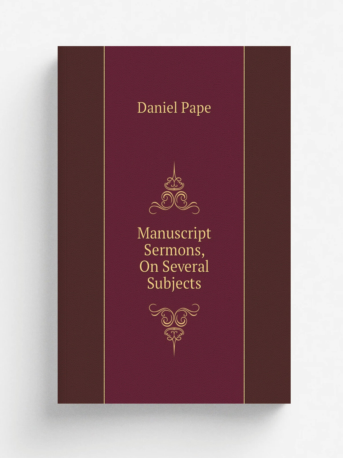 Manuscript Sermons, On Several Subjects