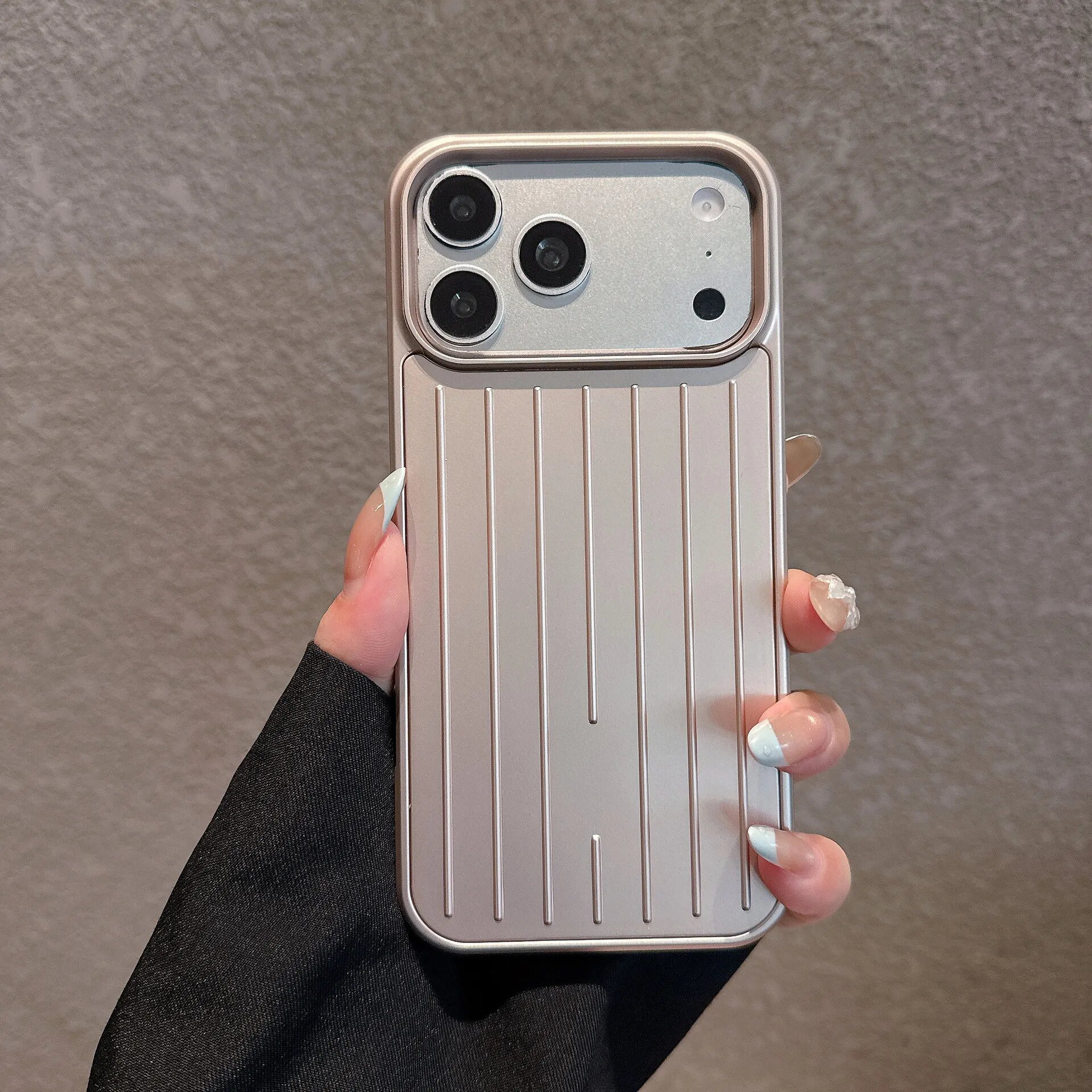Чехлы для iPhone 18, 17, 16, 15, 14 Pro Max из Айфон 15 Про Макс, Светло-желтый, Champagne Gold