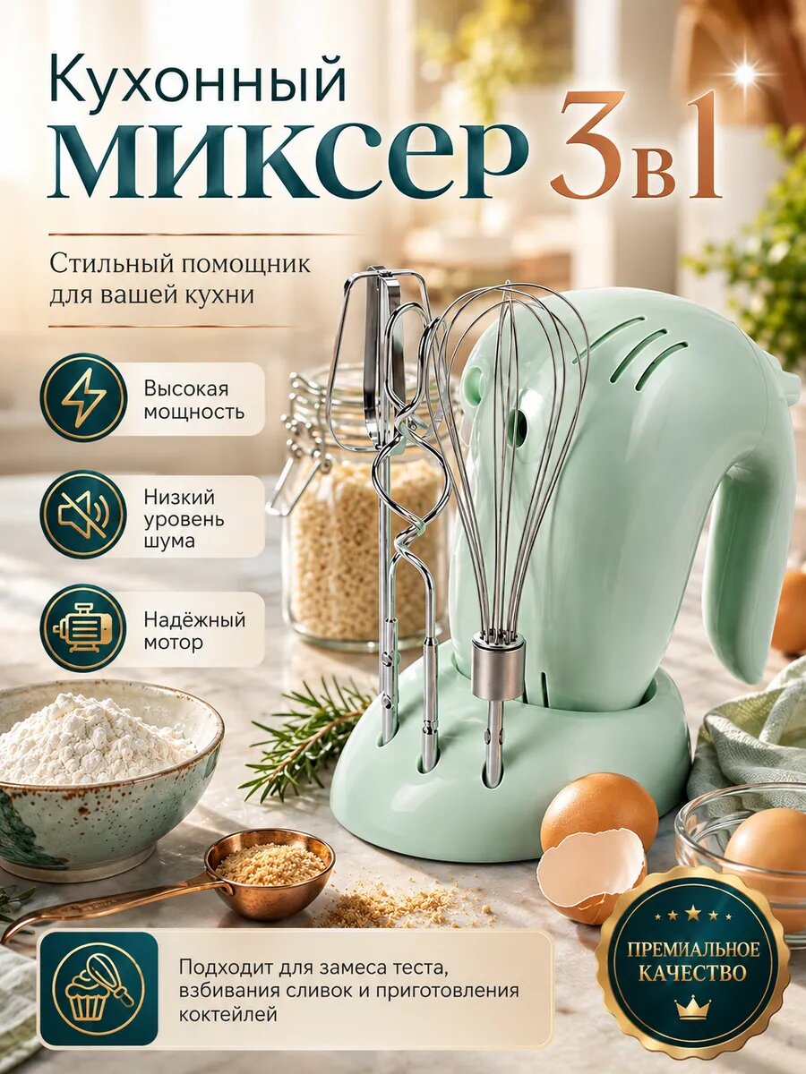 Миксер кухонный электрический 3B1