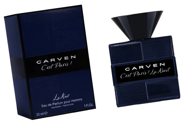 Мужская парфюмерная вода Карвен Цест Париж Ла Нуит Пур Хом 30 мл - Carven C Est Paris La Nuit Pour Homme