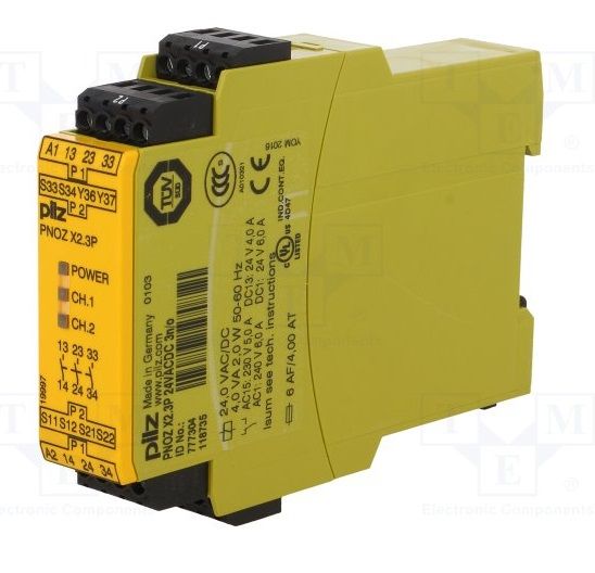 Реле безопасности PILZ PNOZ X2.3P арт. 777304