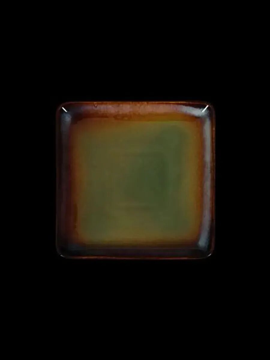 Тарелка десертная Corone Verde, фарфор, 18x18 см