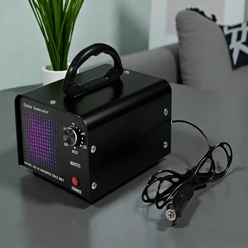 Портативный озонатор для авто DADAWINDY 12В, Black