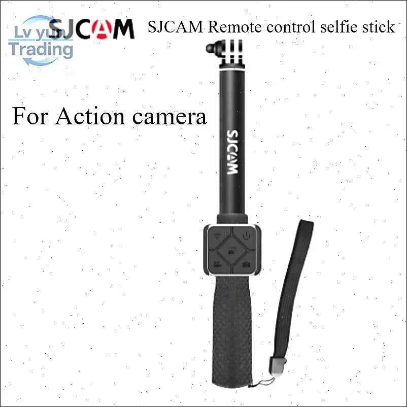 Селфи-палка с дистанционным управлением SJCAM Remote Control Selfie Stick, Monopod Aluminum For SJCAM SJ6 /SJ7 / SJ8 SJ8PRO SJ8PLUS /M20 Action camera