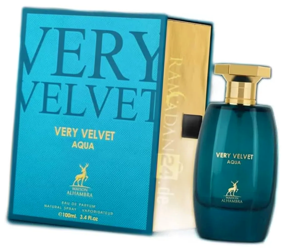 Парфюмерная вода для женщин Very Velvet Aqua 100 мл / Альхамбра Вери Вельвет Аква