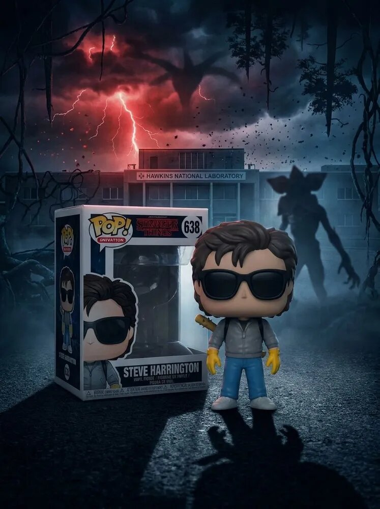 Модель статуэтки "Очень странные дела" (Stranger Things) Стив Харрингтон Funko Pop! 638