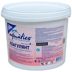 Aquatics (Каустик) коагулянт таблетки 25 г, ведро 4 кг