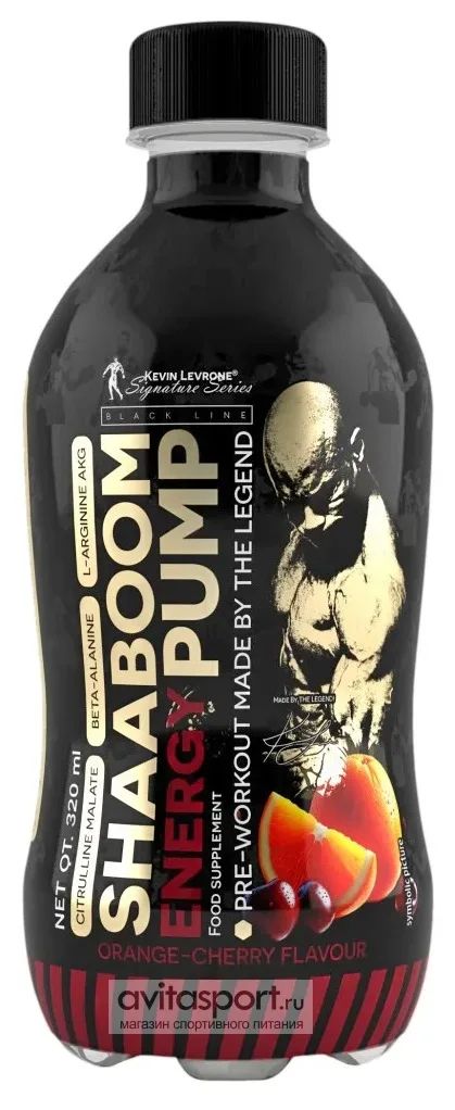 Levrone Shaaboom Energy Pump - Грейпфрут-лайм 320 мл Kevin