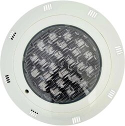Прожектор светодиодный универсальный с оправой из пластика Poolmagic 24 Вт (24*1 Вт), AC12V, 3000K