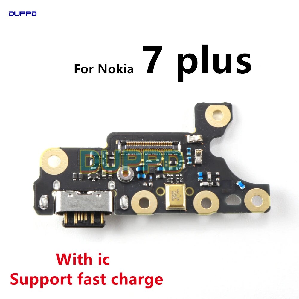 Для Nokia 7 plus 7 Plus TA-1049 TA-1055 TA-1062 зарядное устройство Порт USB Charging Board