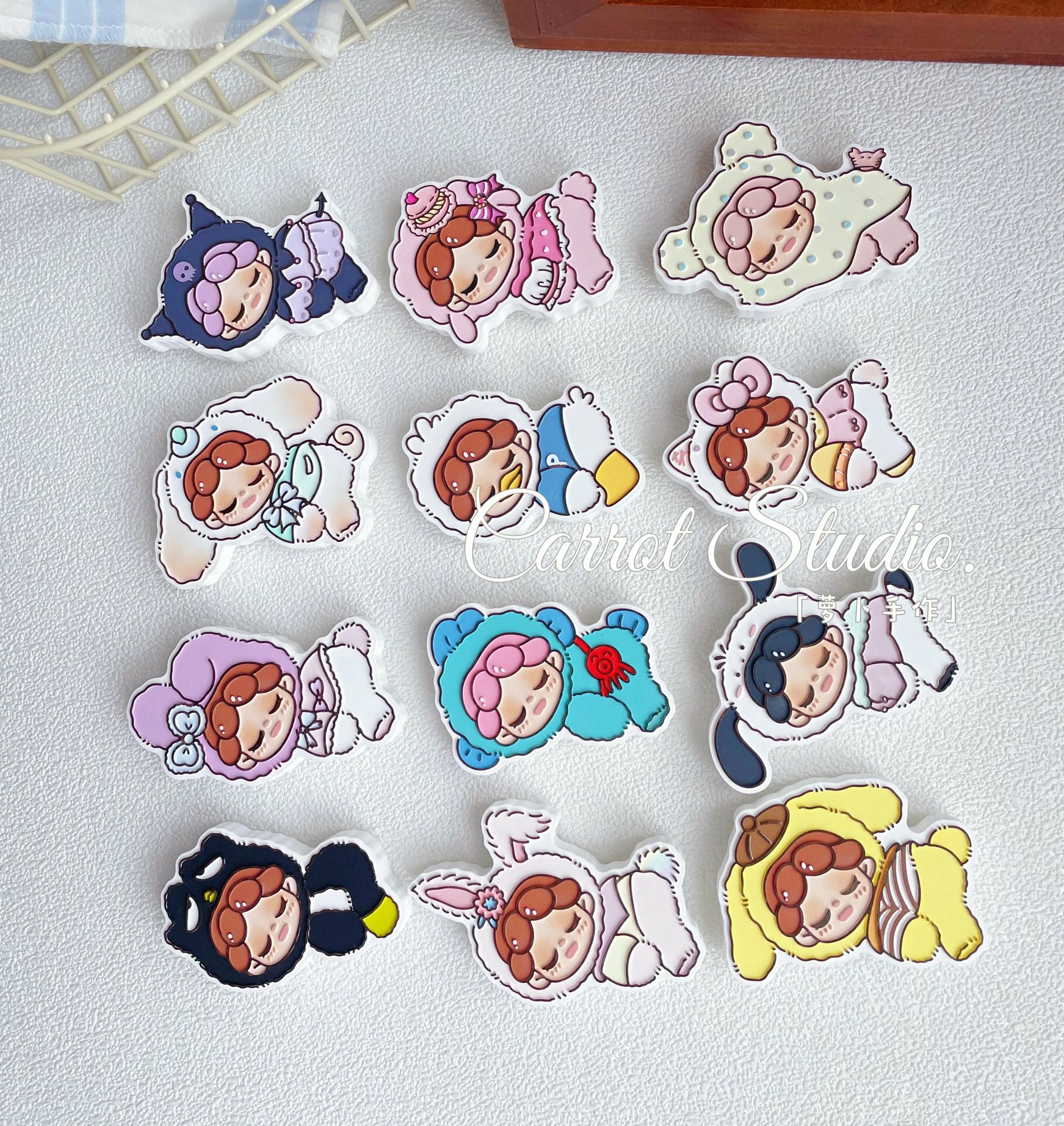 Милая кукла, перевернутая девочка, ароматерапевтический гипс, белая заготовка для раскрашивания, DIY декор для стенда, подарок