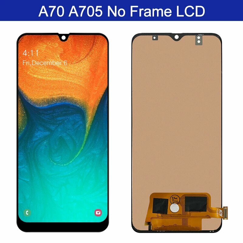 Для SAMSUNG GALAXY A10 A105 A20 A205 A20S A207 A30 A305 A30S A307 A50 A505 A70 A70 TFT No Frame