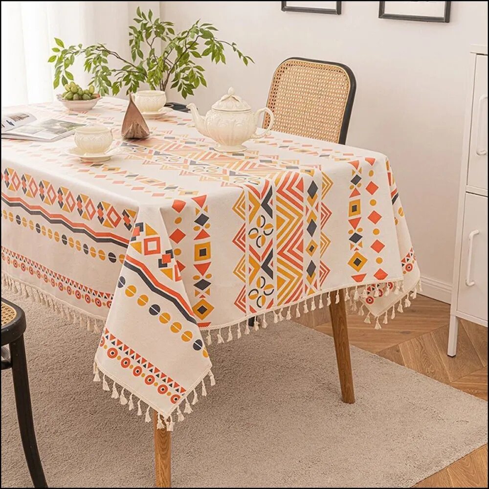 Скатерть Полиэстер 140x220см, скатерти, данные карточки