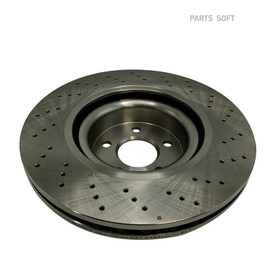 CTR GD0238 Диск тормозной передний MERCEDES E-Class 2002-2009/ S-Class 2005-2013/ SL 2001-2012 ()