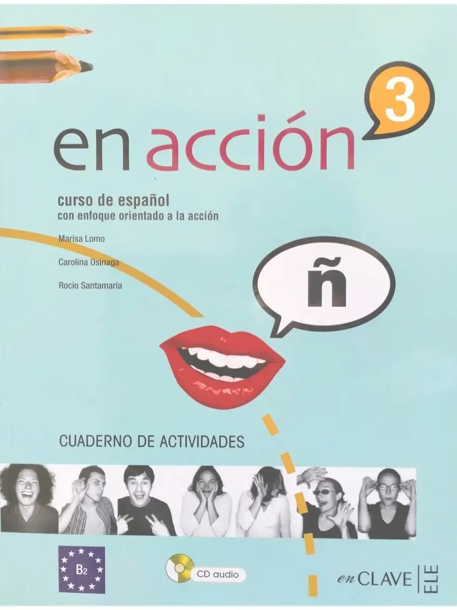 En Accion 3 B2 Cuaderno de Actividades + Audio CD | enClave-ELE