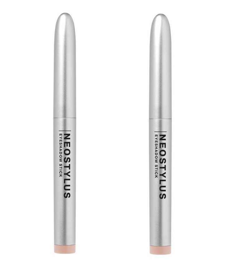 Тени Influence Beauty для век в стике Eyeshadow Stick Neostylus, тон 07 шампань, 1,1 г - 2 штуки