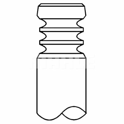 Кольца поршневые MAHLE 03304N0 Audi, Vw 1.8, 1.8t Mot.Adr, Awt, Agn, Aeb, Agu, Ajl, Ajq, App, Arg 95-> dm.81.01 STD 1.5-1.75-2 на 1 поршень