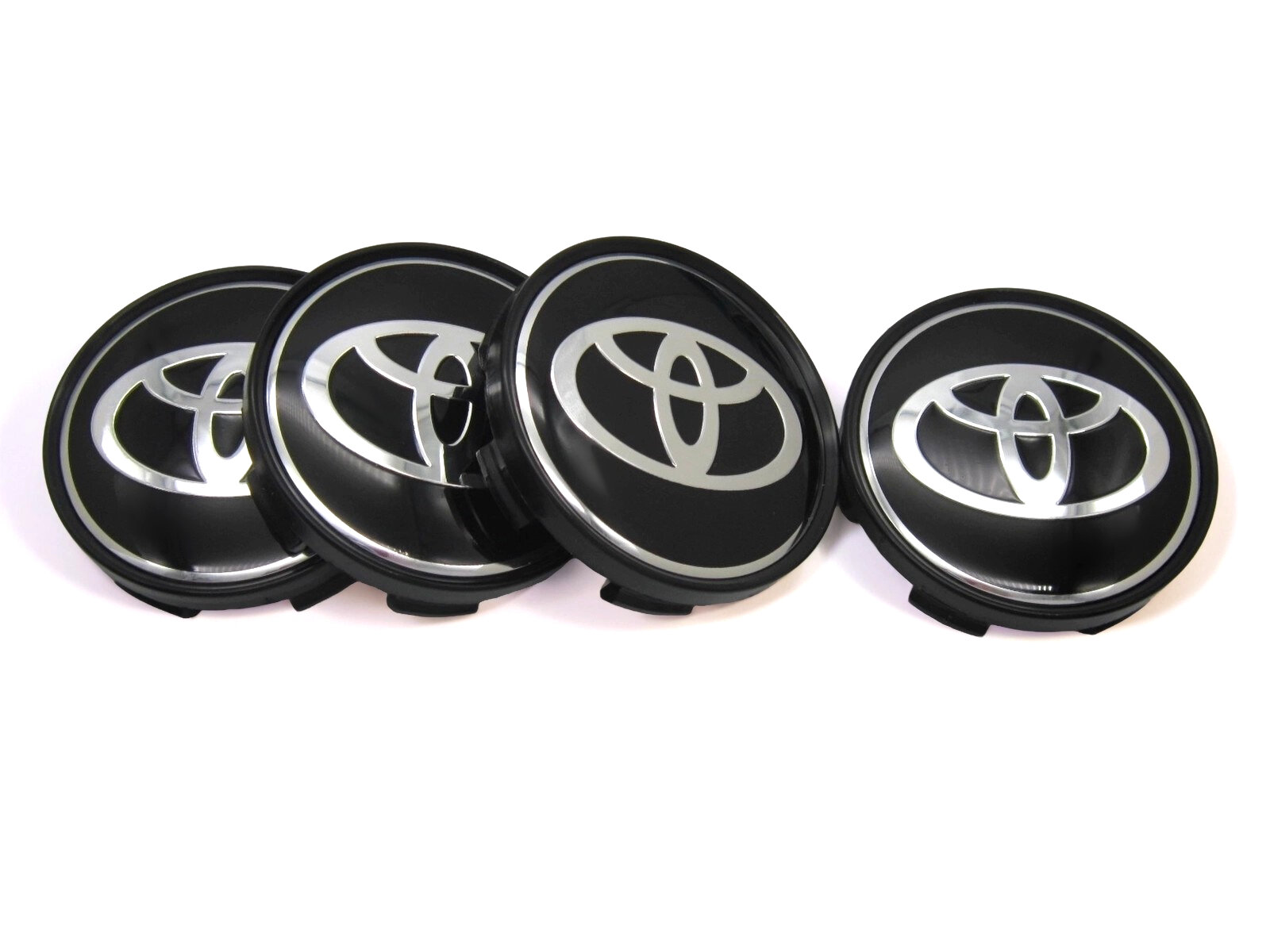 Колпачки, заглушки на литые диски Реплика замена C570 Тойота 59/56/10 мм, комплект 4 шт.