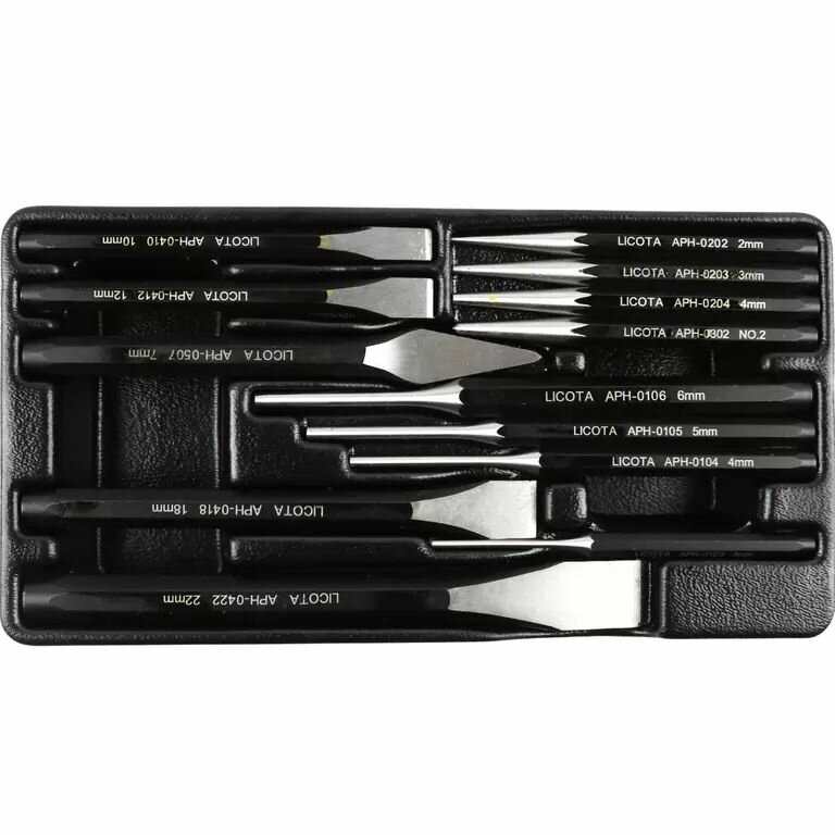 Набор ударно-режущего инструмента в ложементе, 13 пр. Licota ACK-274006