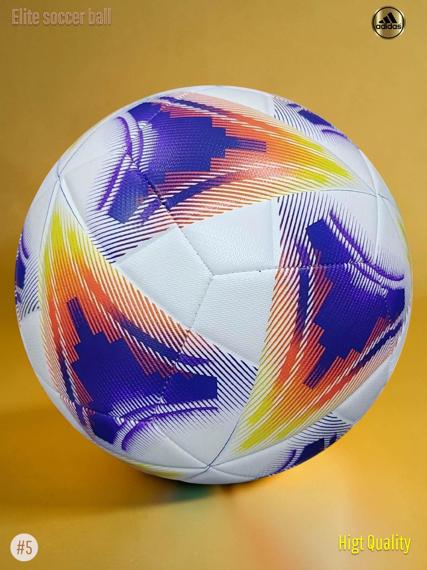 Мяч футбольный профессиональный термосшивка надутый размер 5 CX-0076