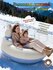 Тюбинг Медвежонок, диаметр 87 см, для взрослых и детей, надувные санки для катан...