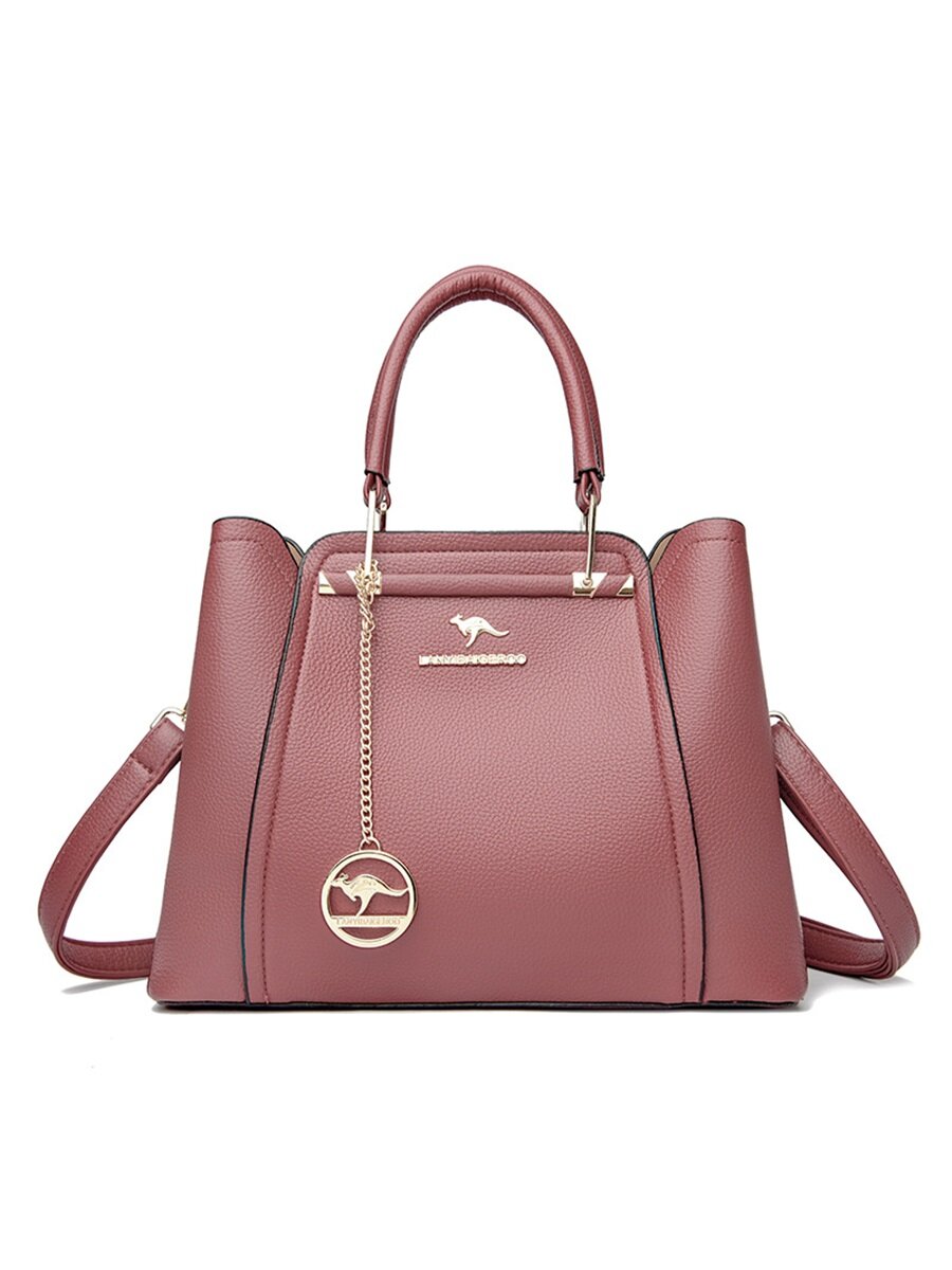 Модная женская сумка с ручкой из мягкой искусственной кожи, дизайнерская сумка через плечо, женская сумка-мессенджер для покупок большой емкости