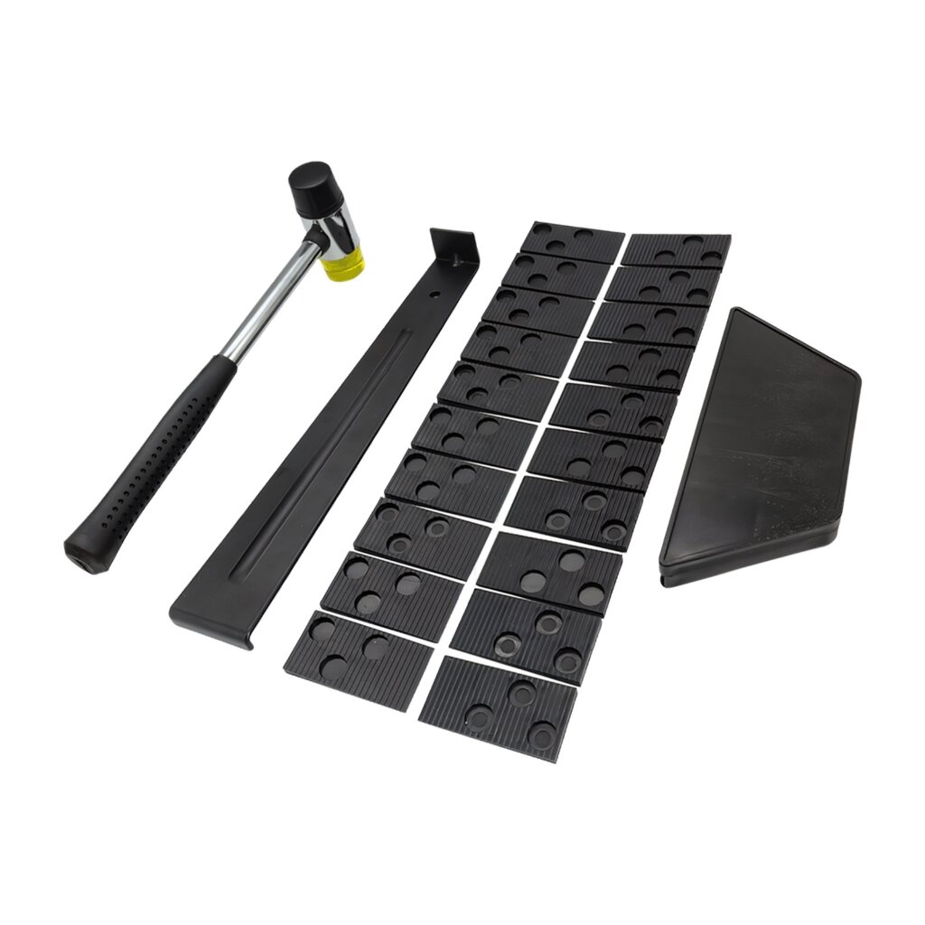 Набор инструментов для монтажа деревянных полов из пластика и железа, простая сборка