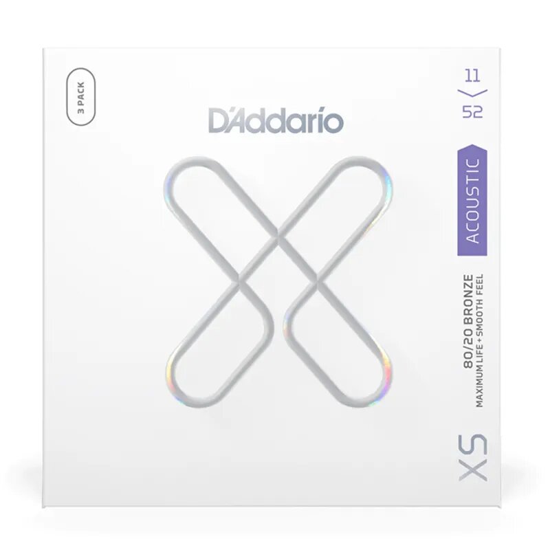 Струны для акустической гитары D'Addario XSABR1152
