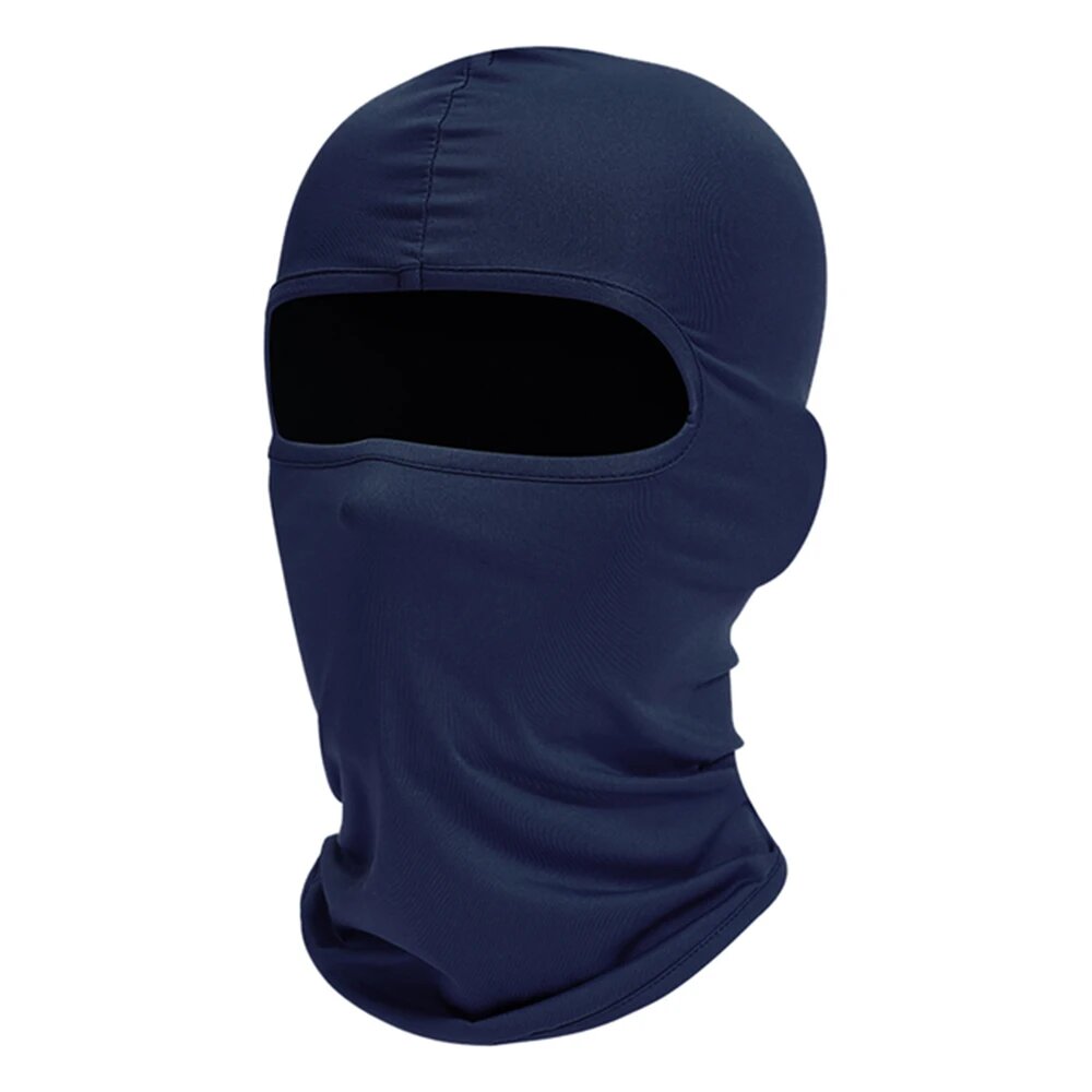 Веломаска бафф из полиэстера темно-синий Navy Blue