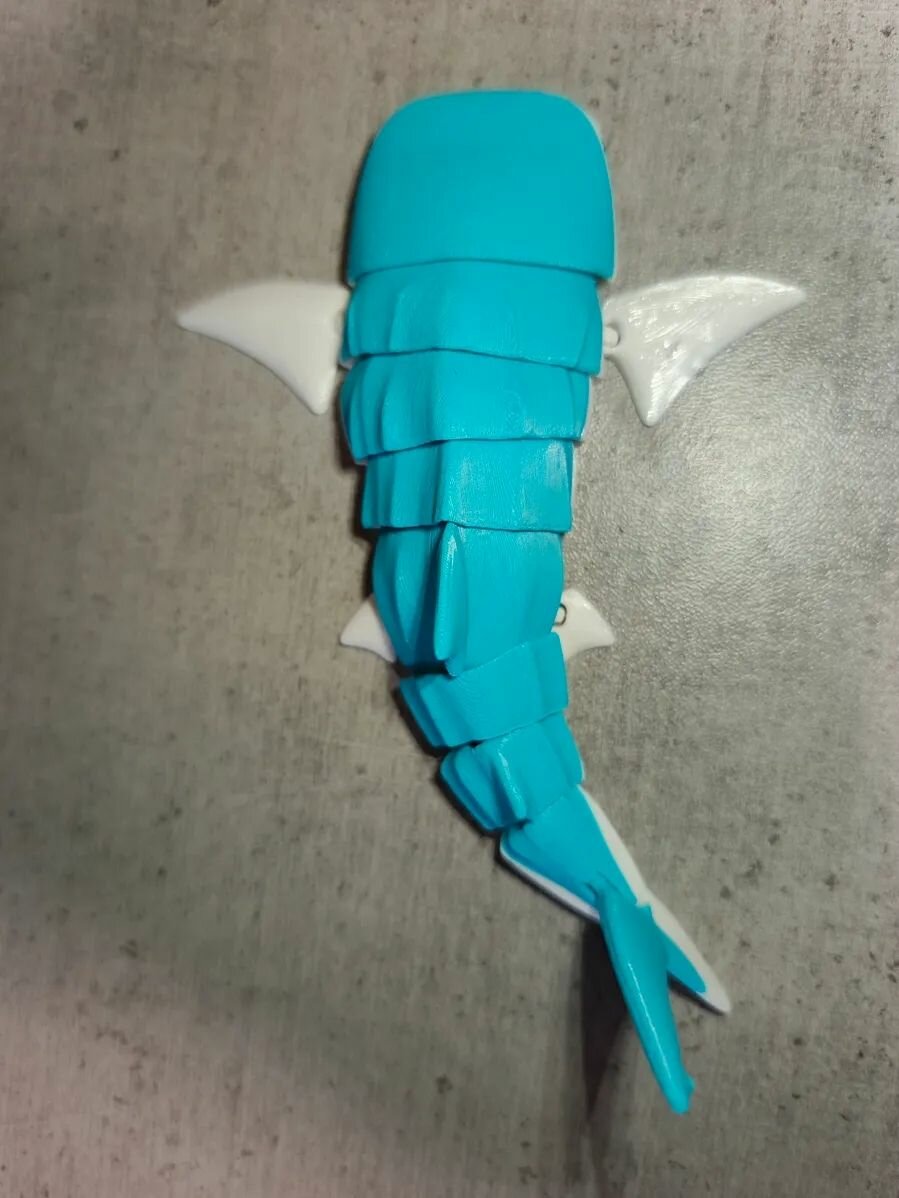 Игрушка Акула 3д печатная