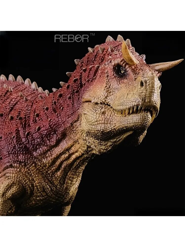ФигyрKи, динозавр/dinosaur, Carnotaurus sastrei, Модель ручной работы/игрушка, REBOR,1/35