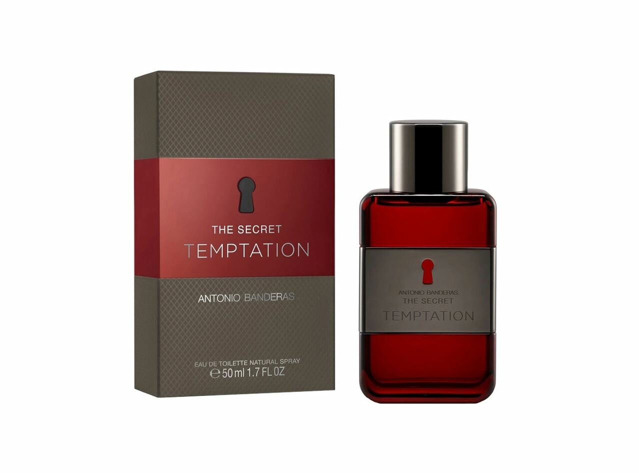 Туалетная вода Antonio Banderas The Secret Temptation 50 мл, древесная