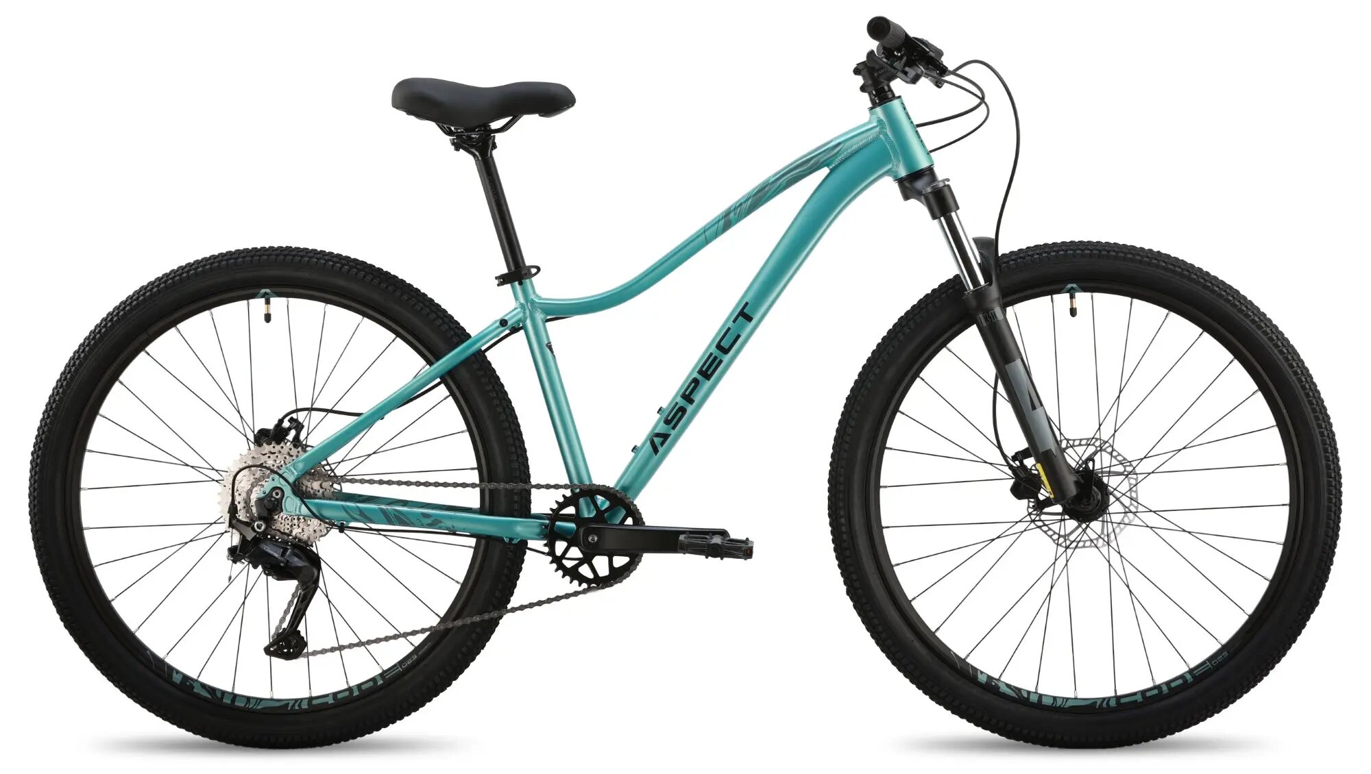 Велосипед Aspect Alma Pro 27.5 2026 (S (16"), Голубой)