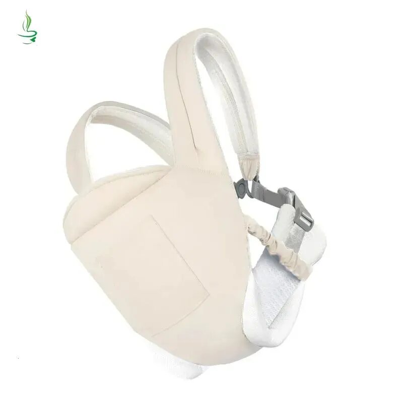 Слинг бежевый хлопок май-слинг для ребенка 0-6 месяцев, размер M