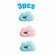 Резак для бумаги Rabbit Cloud, 3шт, Голубой, Розовый