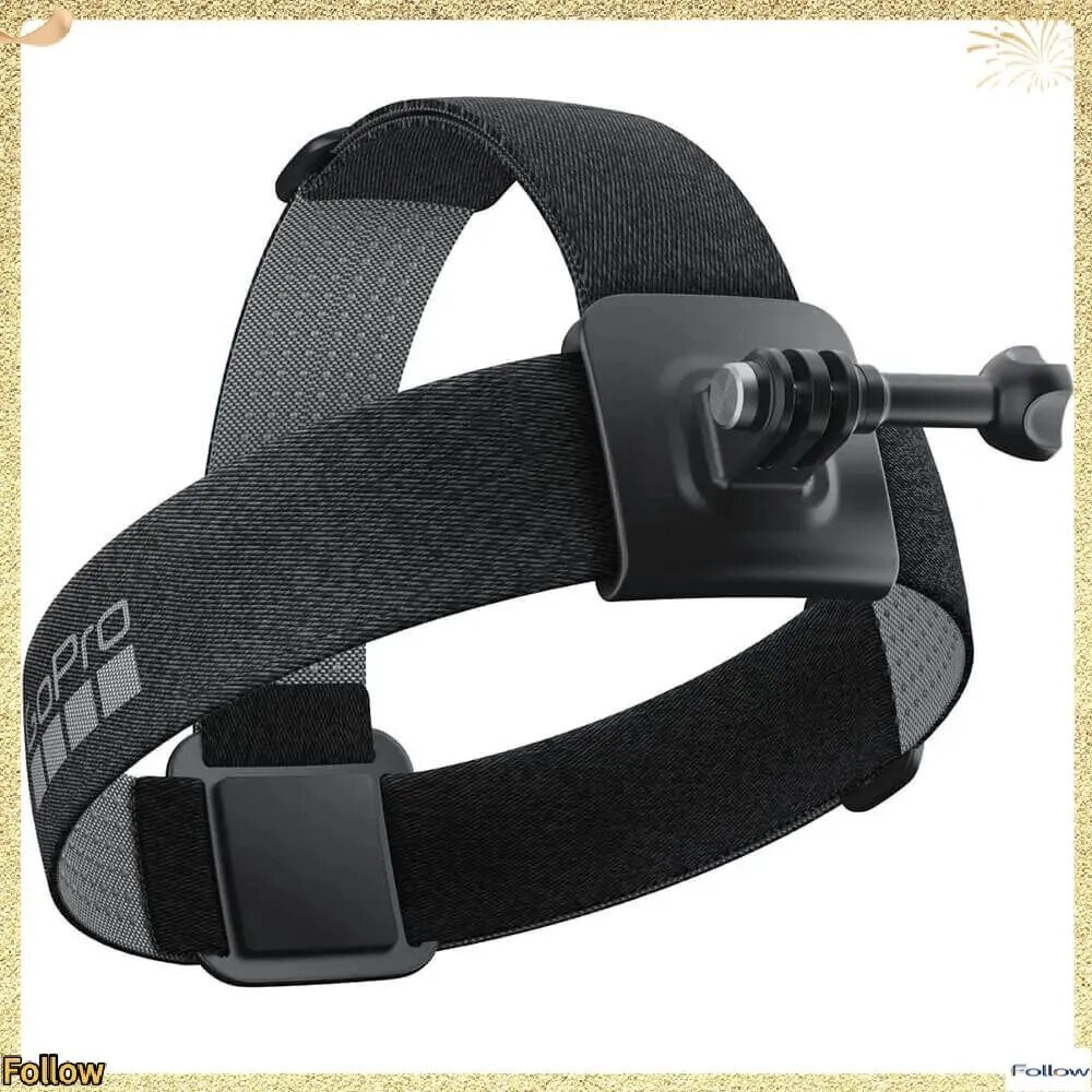 Крепление на голову GoPro Head Strap 2.0 для экшн-камер GoPro, черное