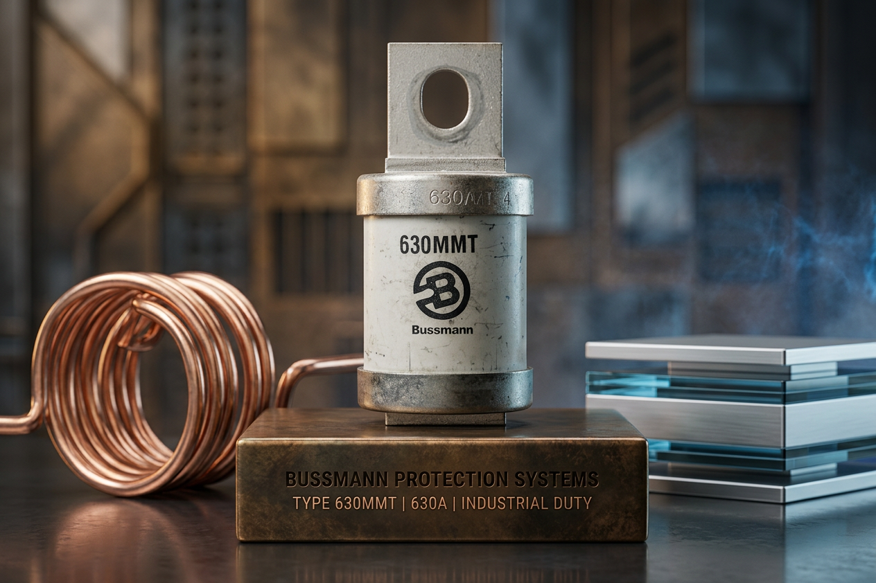 Предохранитель Bussman C10G2, цилиндрический, AC, 500В, 2А, 38мм