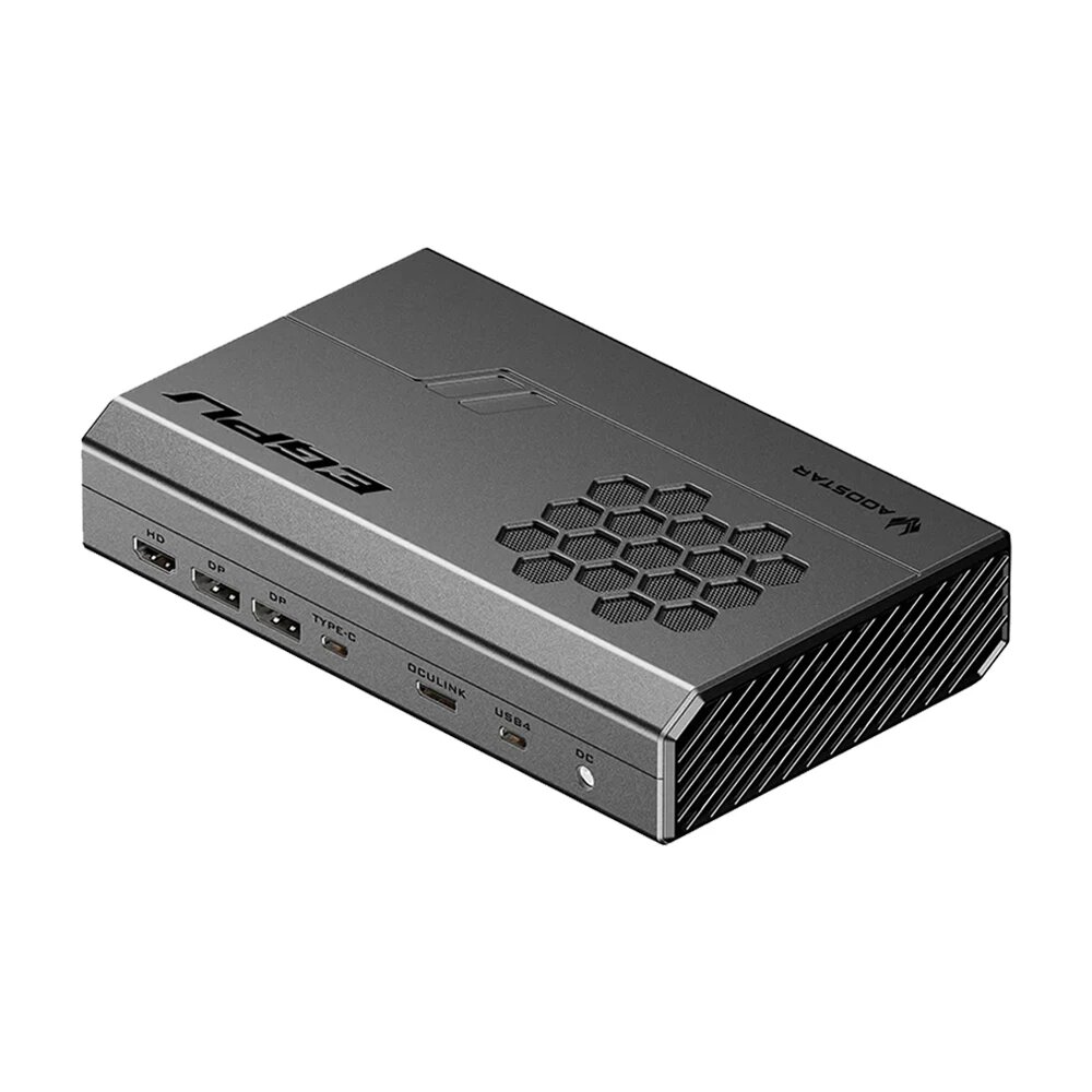 Внешняя док-станция Aoostar XG76XT для графического процессора RX7600XT, настольная видеокарта USB4/OCuLink, двойной интерфейс, 150 Вт, полная мощность для ноутбука/мини-ПК