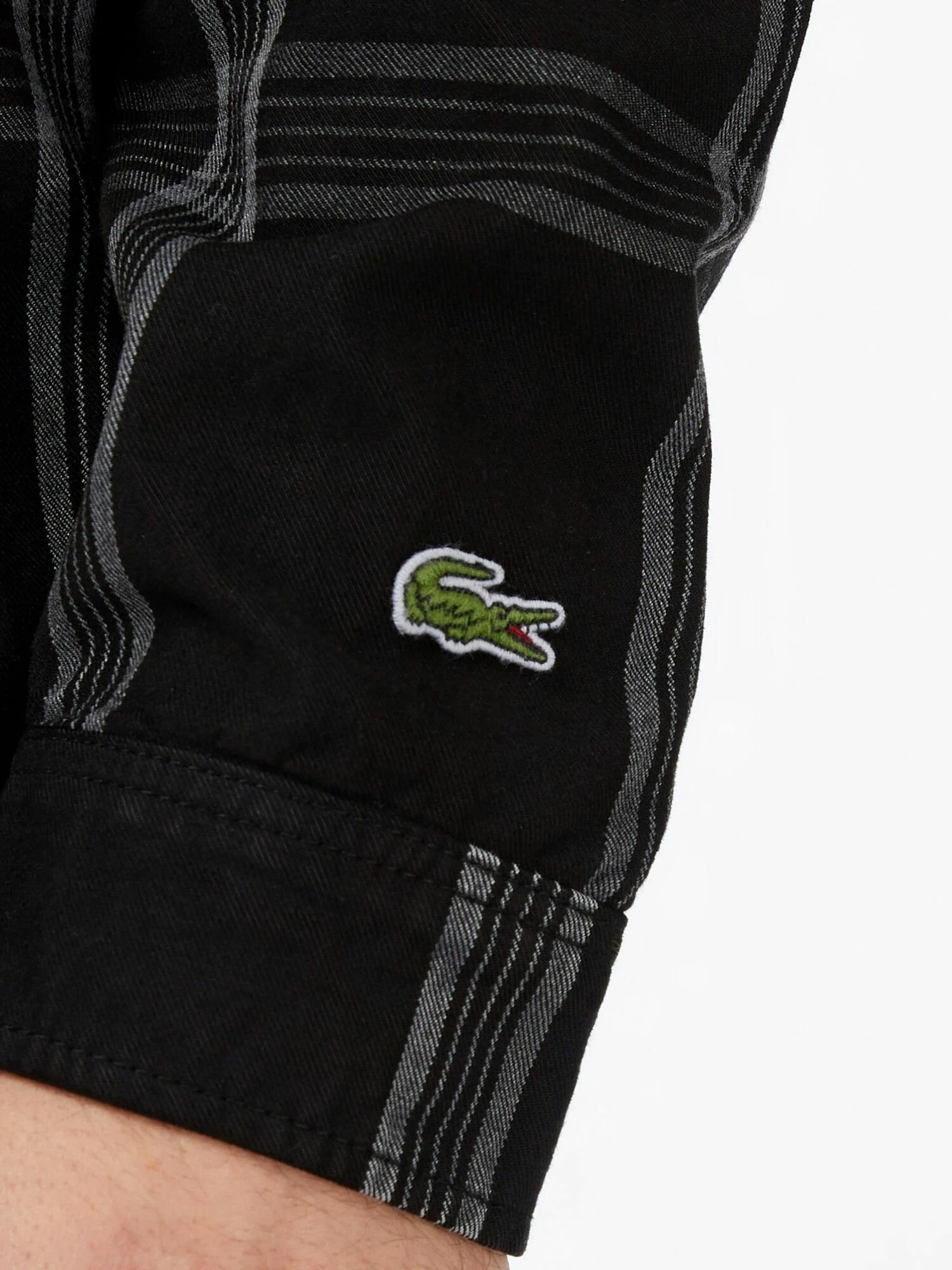 Рубашка LACOSTE Весна-лето 2026, размер T45, черный — фото 1