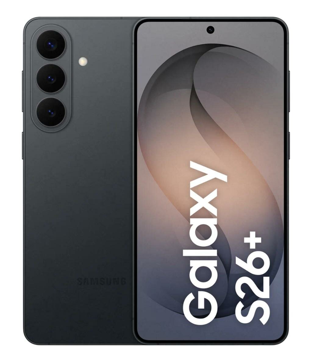 Смартфон Samsung Galaxy S26+ 5G 12/256Gb Black (S947B/DS) Exynos 2600 Sim+eSim