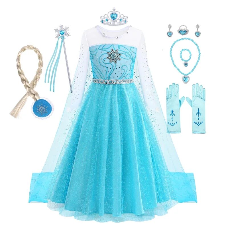 Платье Эльза Disney для девочки, 120(4T), Elsa set B3