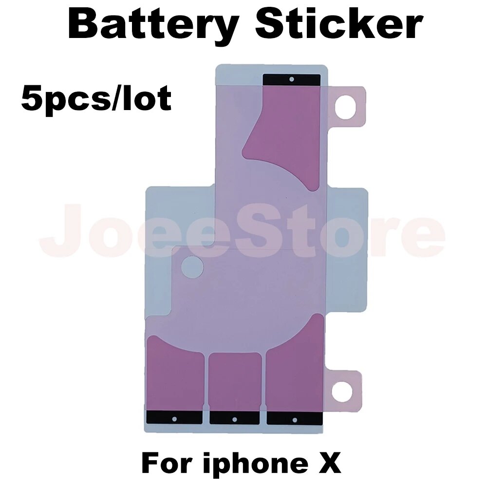 5шт наклейки для батареи iPhone X