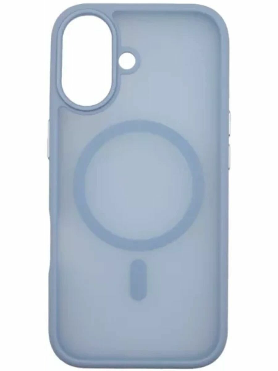 Чехол-накладка Devia Pino Series Magnetic ShockProof Case для смартфона Apple iPhone 17, голубой
