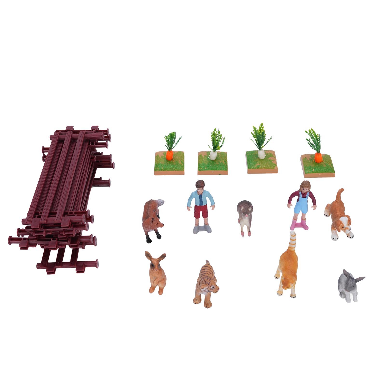 Реалистичные фигурки фермерских животных, обучающие игрушки, высокодетализированные, правдоподобные модели фигурок фермерских животных.